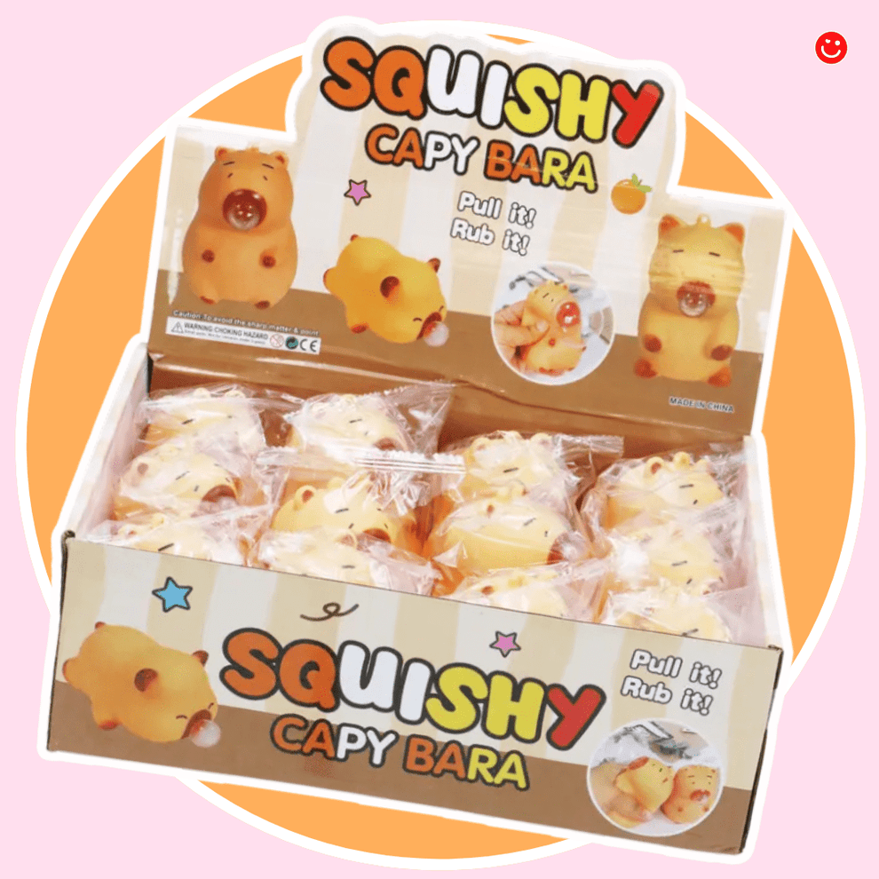 Bubble Belly Capybara Squishy Sensory Toy – OVERRATED