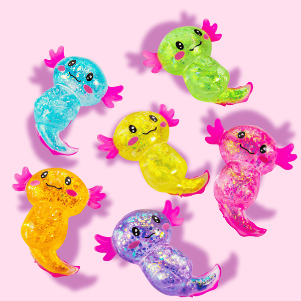 Kawaii Gummy Axolotl Pets Sensory Squishy Toy – OVERRATED
