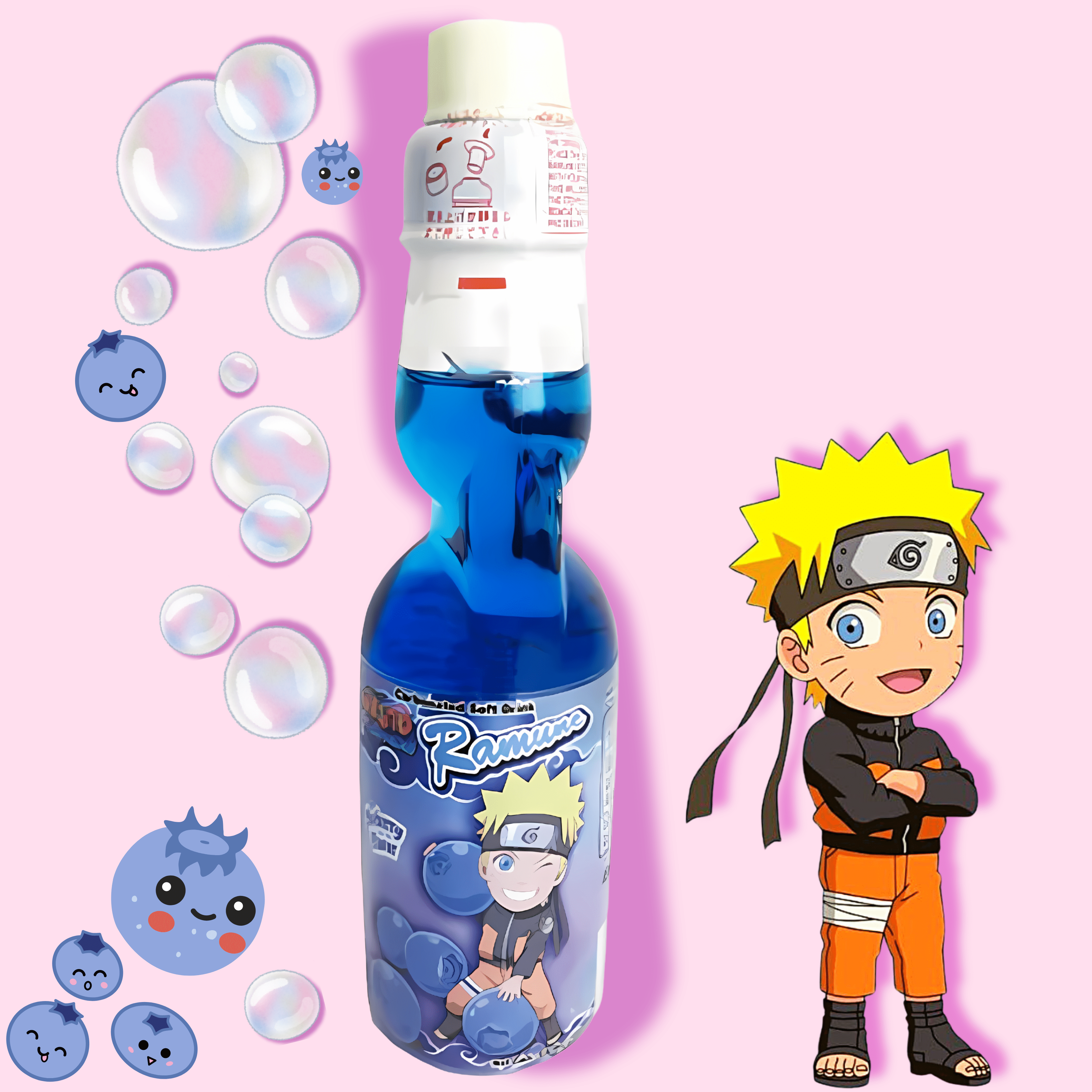 Naruto Blueberry Ramune Soda – OVERRATED